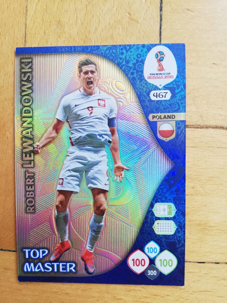 Karta Adrenalyn XL Robert Lewandowski top master - 8573844736 - oficjalne archiwum Allegro