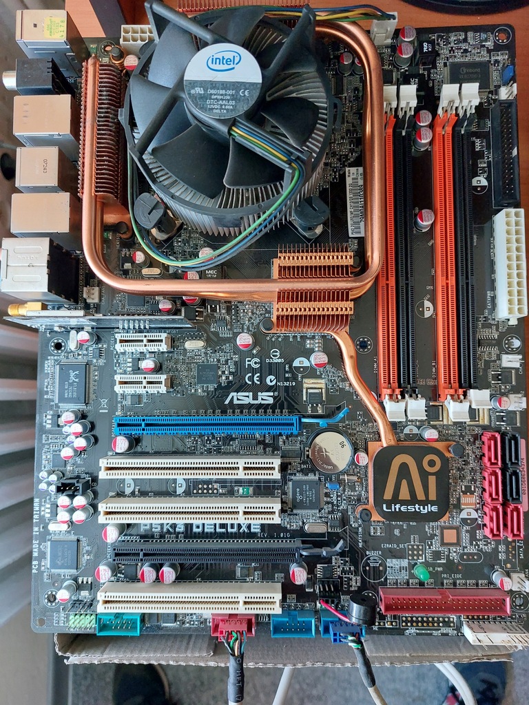 Płyta główna Asus P5K3 DELUXE+intel core 2 quad - 12560445160 ...