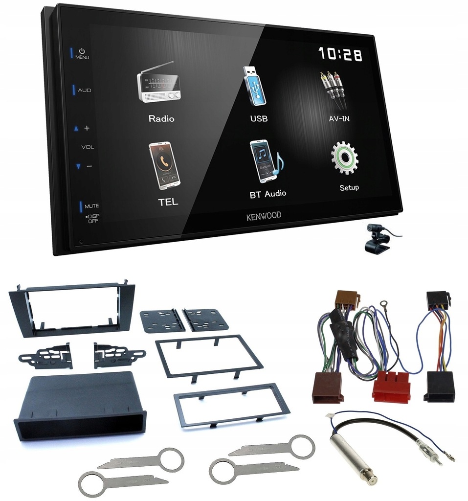 KENWOOD DMX110BT RADIO USB BLUETOOTH AUDI A4 B5 - 7752930166 ...