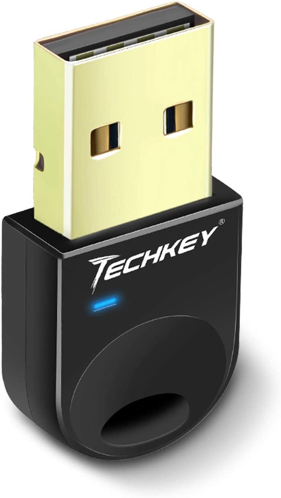 ADAPTER USB DONGLE BLUETOOTH 5.0 TECHKEY MINI - 12623753838 - oficjalne archiwum Allegro