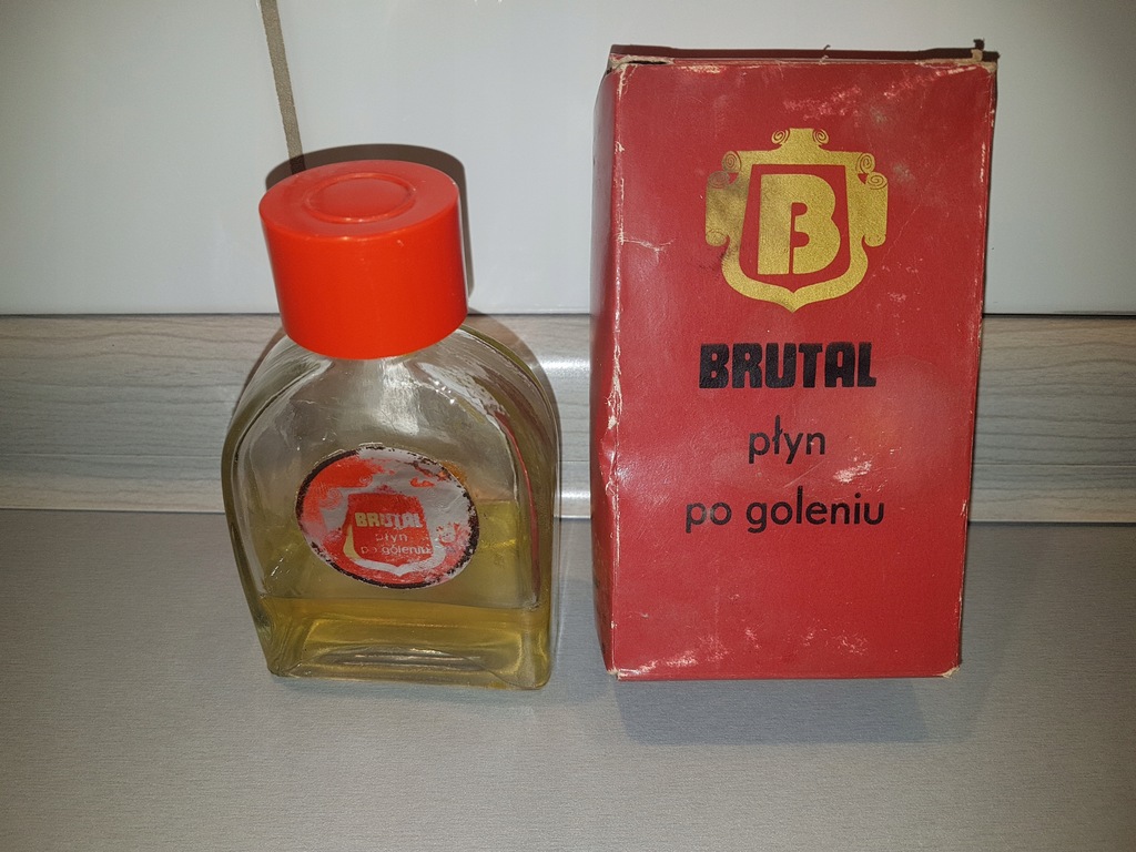 ORYGINALNY BRUTAL PŁYN po GOLENIU z PRL - 12030855296 - oficjalne ...