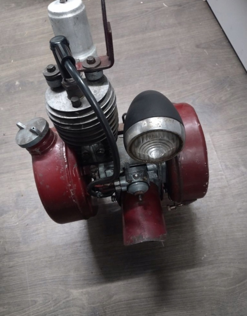 WSK gnom silnik rowerowy piękny oryginał 1958 rok po przeglądzie ...