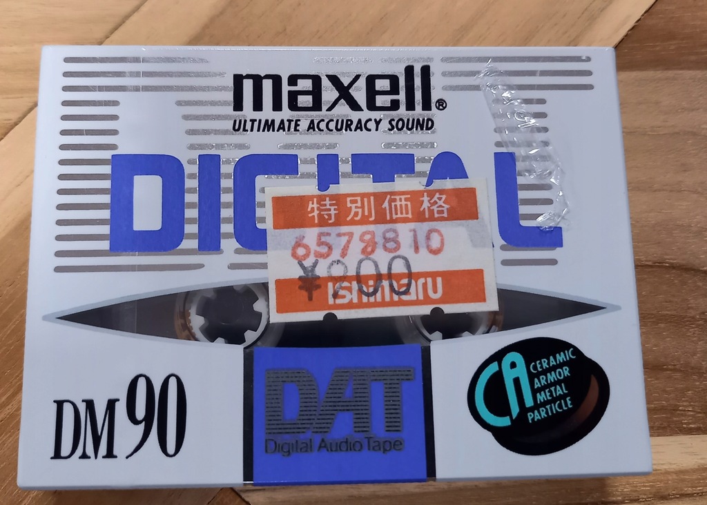 MAXELL DAT DM 90 kaseta magnetofonowa - 12583088983 - oficjalne ...