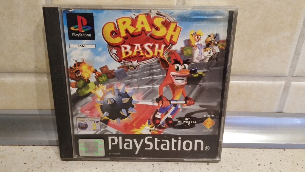 PSX PS1 Crash Bash - 9559848078 - oficjalne archiwum Allegro
