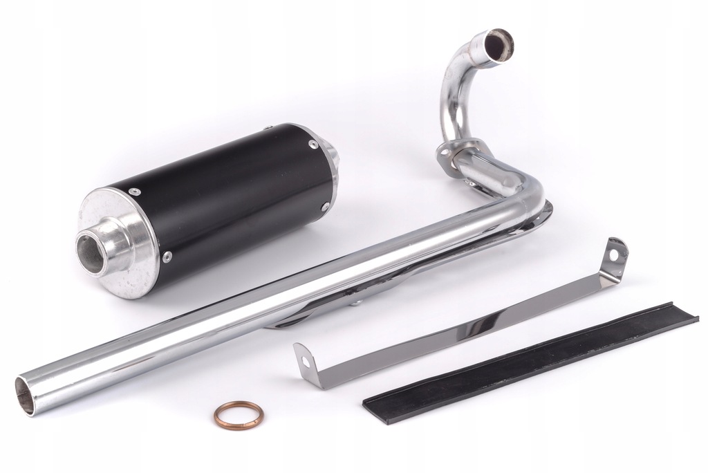 CHIŃSKI CROSS 110 125 TŁUMIK WYDECH KOLANKO KPL - 9521725351 - oficjalne archiwum Allegro