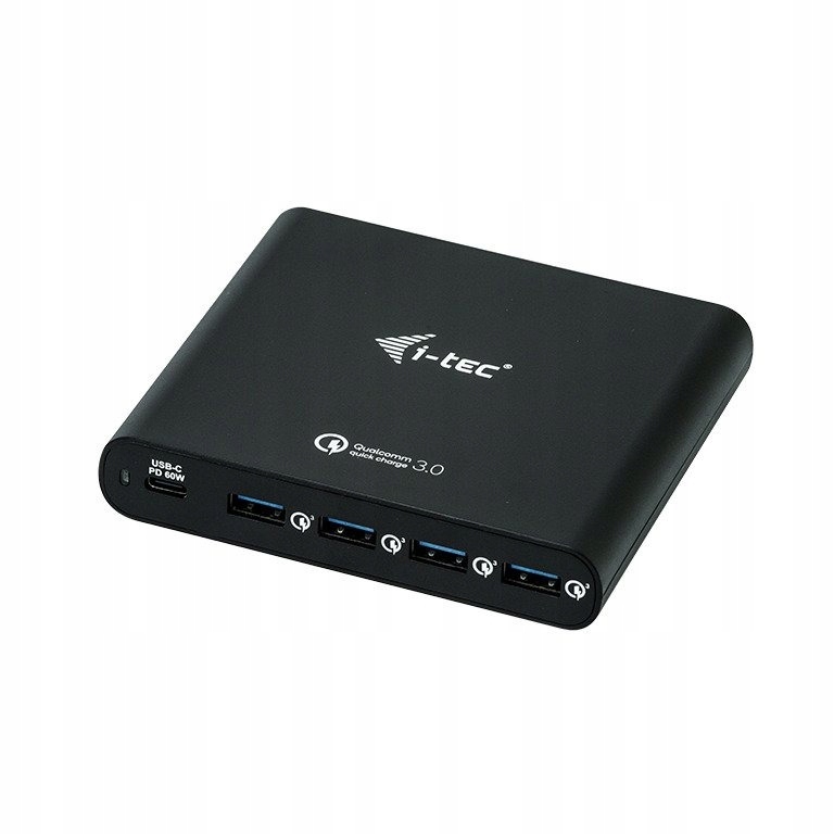 Ładowarka sieciowa i-tec 80W USB-C PD 60W 4xQC 3.0 - 12124911659 - oficjalne archiwum Allegro