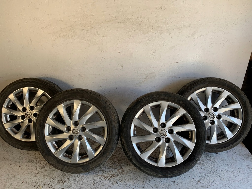 KOŁA FELGI MAZDA R17 5X114 ET60 - 12815386566 - oficjalne archiwum Allegro