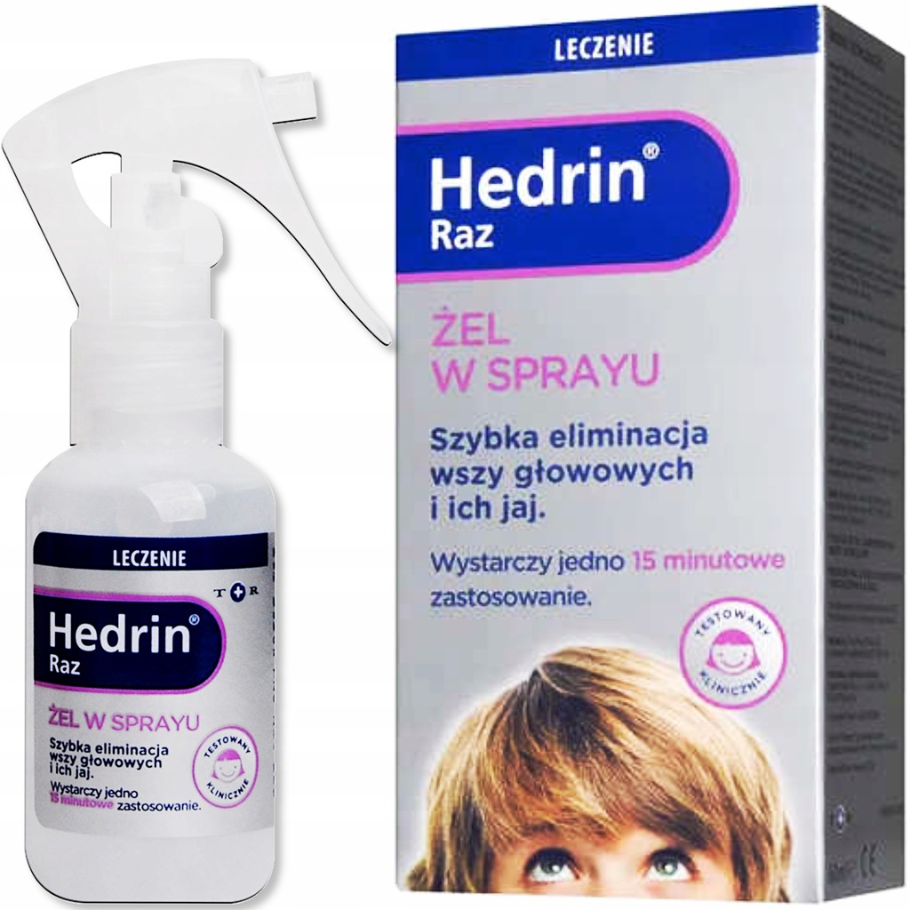 Hedrin Raz żel w sprayu 60ml WSZY WSZAWICA - 14317331097 - oficjalne ...