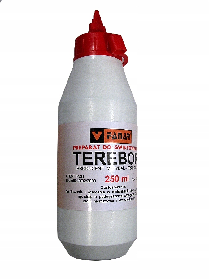 FANAR preparat do gwintowania TEREBOR 250 ml - 12932130656 - oficjalne ...