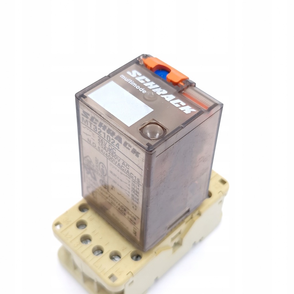 Przekaźnik Schrack MT321024 24V DC z podstawą - 12669035541 - oficjalne ...