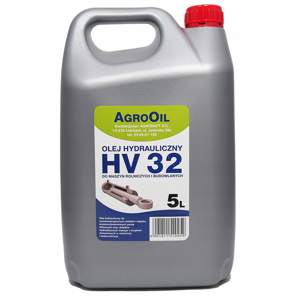 HYDROL L-HV 32 5L OLEJ HYDRAULICZNY HV32 - 6153766360 - oficjalne archiwum Allegro