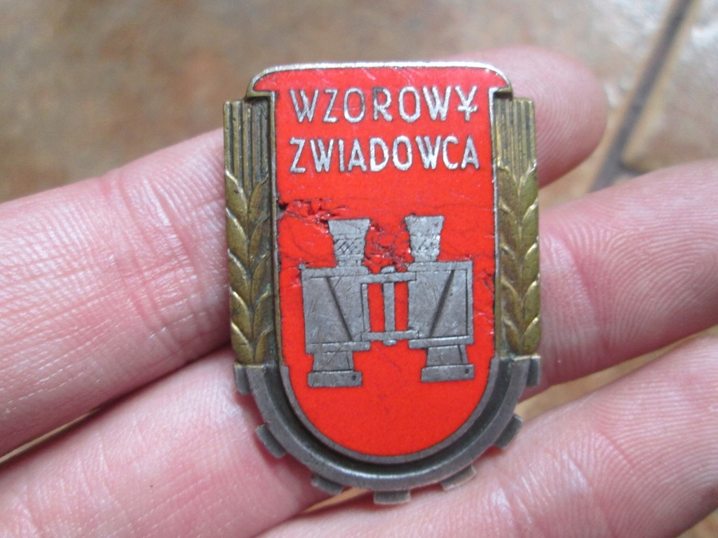 ODZNAKA-WZOROWY ZWIADOWCA WZ.53 - 13238099683 - oficjalne archiwum Allegro