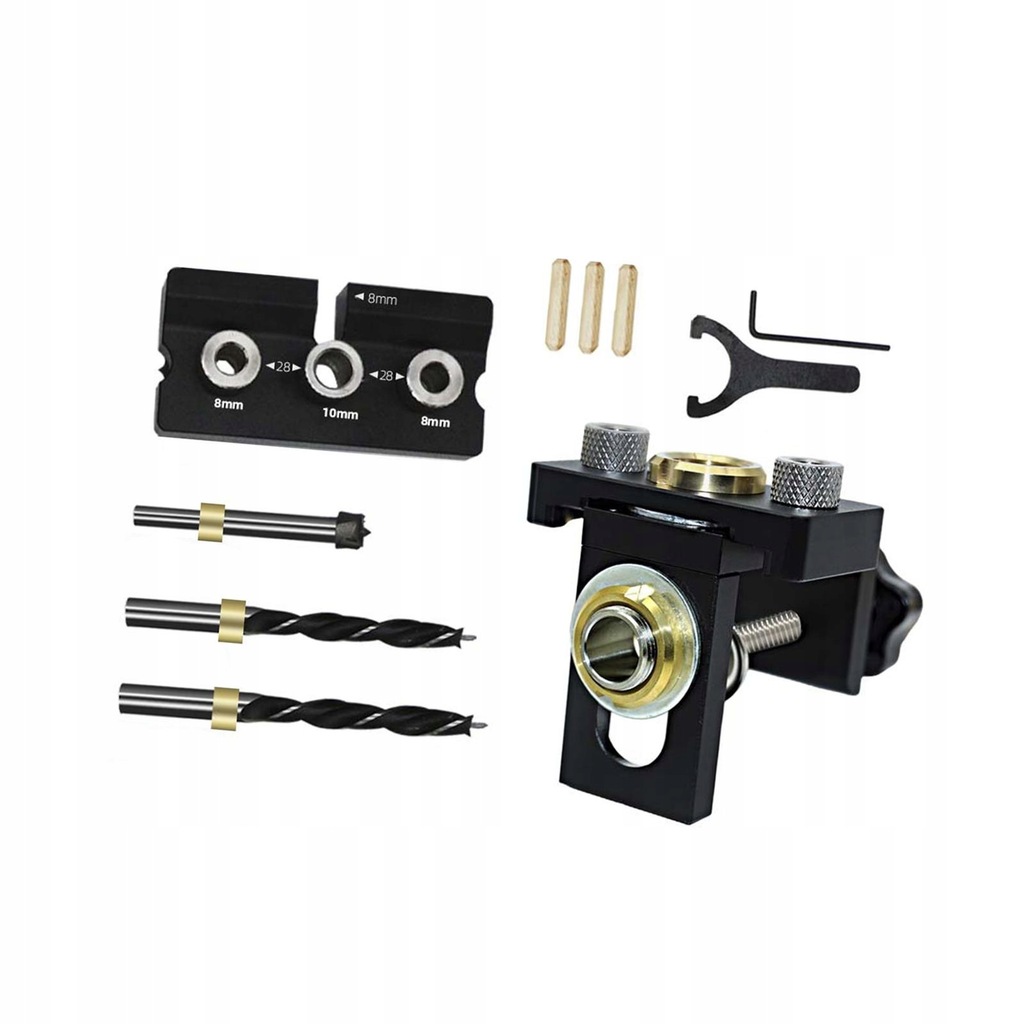 Self Centering Dowel Jigs Set Dowel Drill Joinery Screw Set style B ...