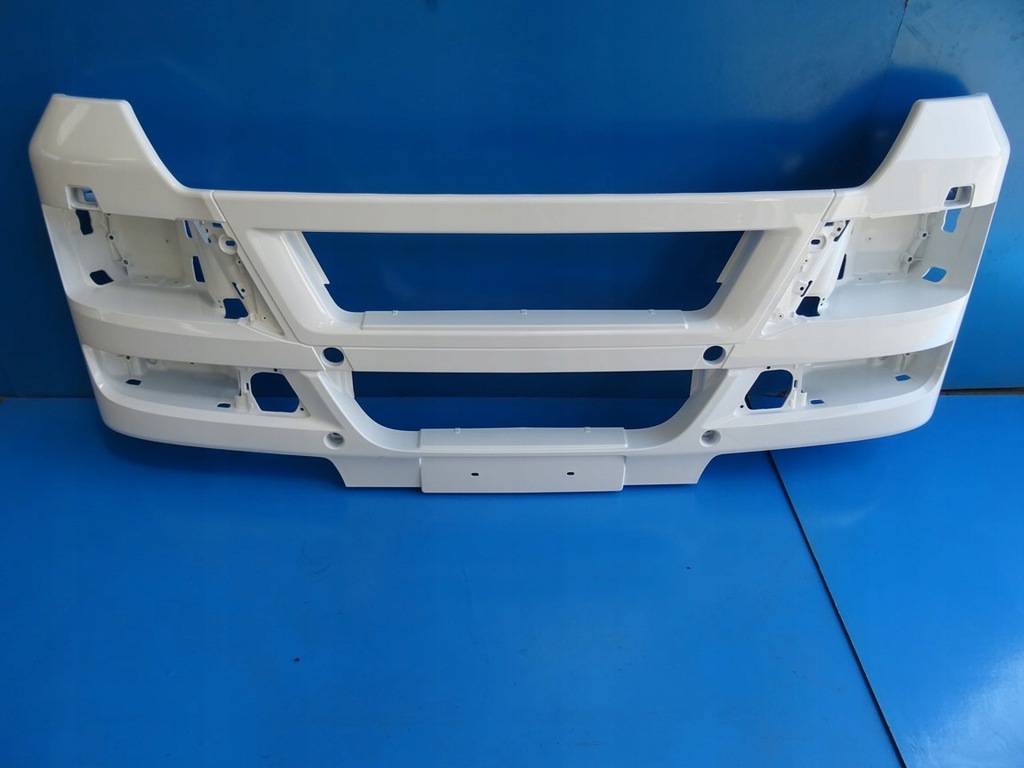 Zderzak przedni MAN TGX EURO 5 BIAŁY RAL 9010 - 13807495340 - oficjalne ...