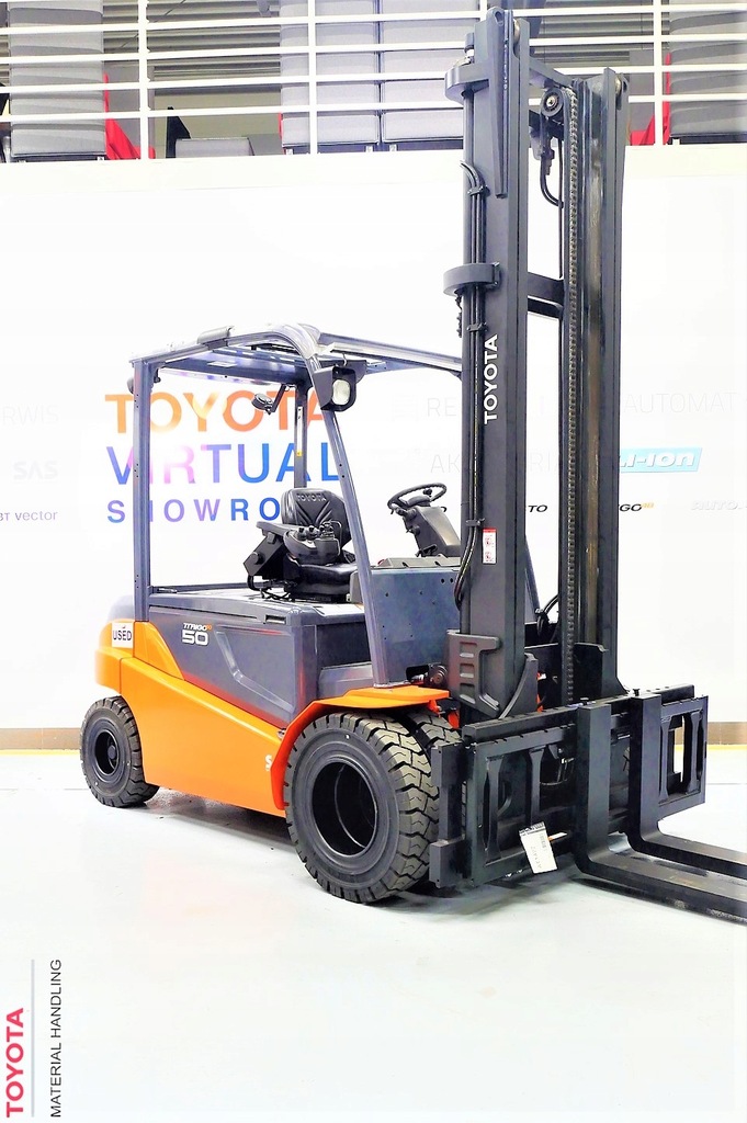8FBMT50 wózek widłowy elektryczny 80V udźwig 5 ton Gwarancja TOYOTA ...