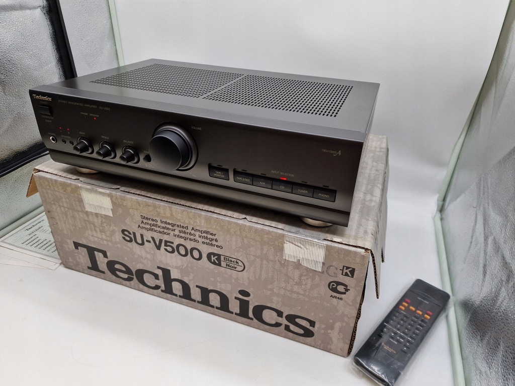 Technics SU-V500 Wzmacniacz stereo NOWY! PIĘKNY!!! - 12615420623 ...