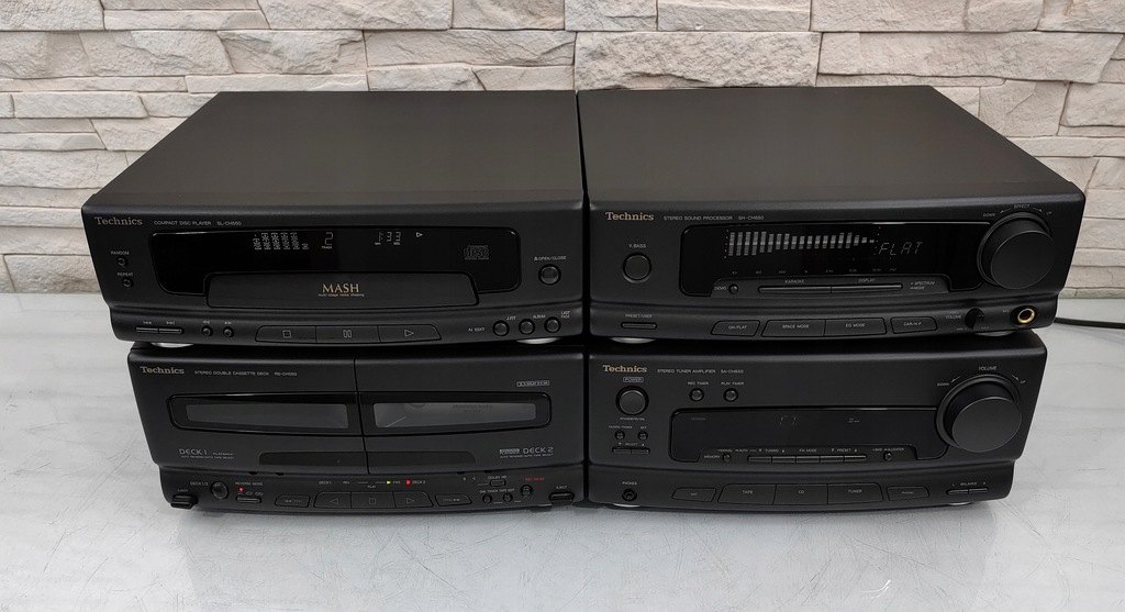 TECHNICS SA-CH650 Wysokiej klasy segmentowa wieża - 13017767645 ...