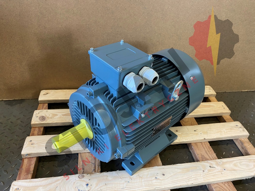silnik elektryczny 4kW 900obr. 132B3 - 12370551705 - oficjalne archiwum Allegro
