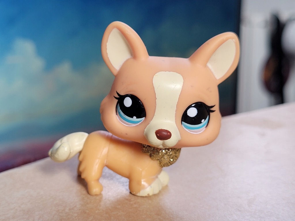 LPS Littlest Pet Shop pies piesek corgi #2290 - 12045945636 - oficjalne ...