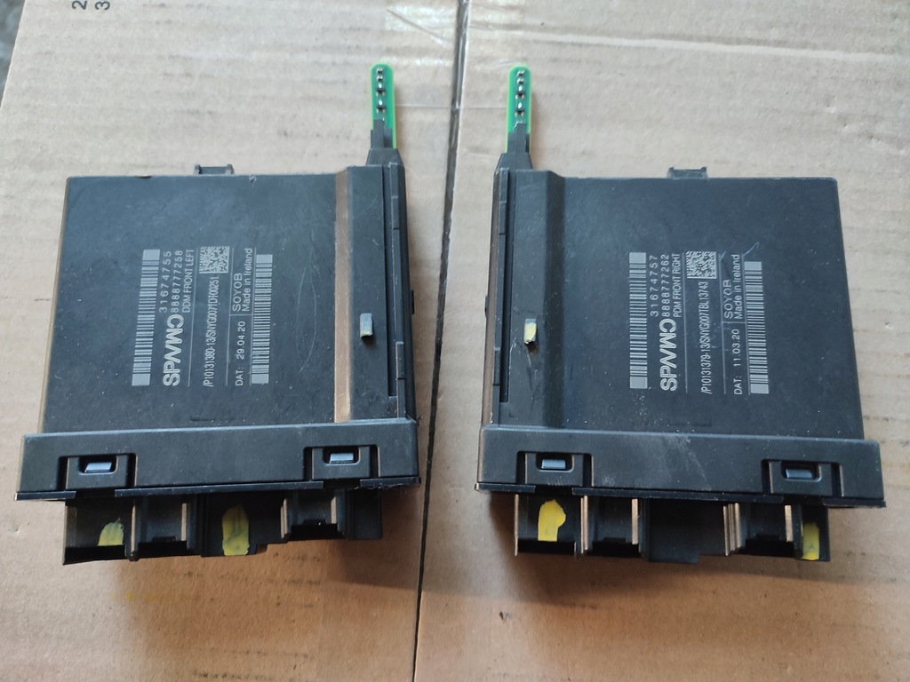 Volvo XC60 II moduł szyb drzwi przód lewy prawy - 12636911728 ...