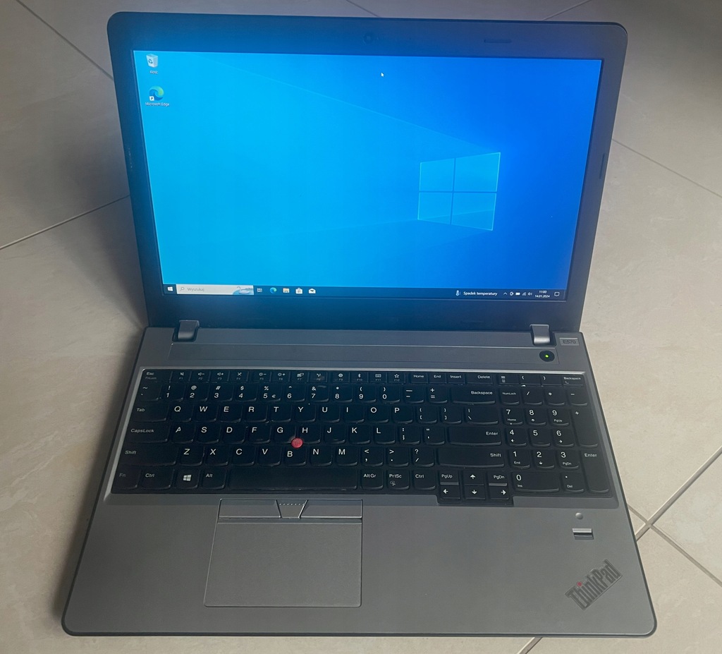 Laptop Lenovo ThinkPad E570 15,6 " Intel Core i5 16 GB / 256 GB srebrny - 15039236848 ...
