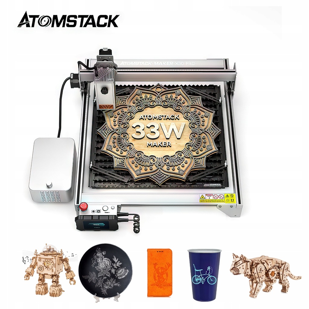 ATOMSTACK X30 PRO 33W Grawerka laserowa - 13235053662 - oficjalne ...