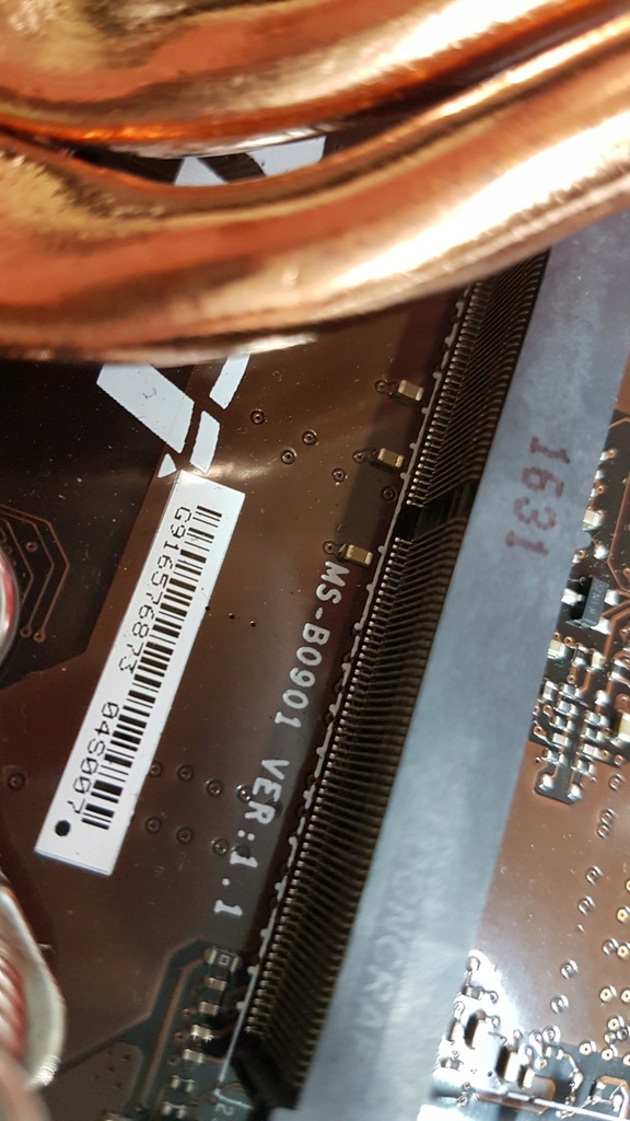 X119 płyta główna MSI Aegis 092EU MS-B0901 B901 - 8098586924 ...