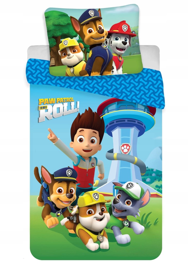 Psi Patrol Pościel 100x135 Paw Bawełniana Pies Psy - 11846527562 ...