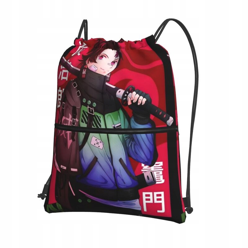 Demon Slayer Tanjiro Kamadoplecak Ze Sznurkami - 12156969277 ...