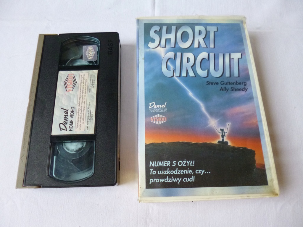 Krótkie Spięcie / Short Circuit / VHS Demel 1993 - 13091567494 ...