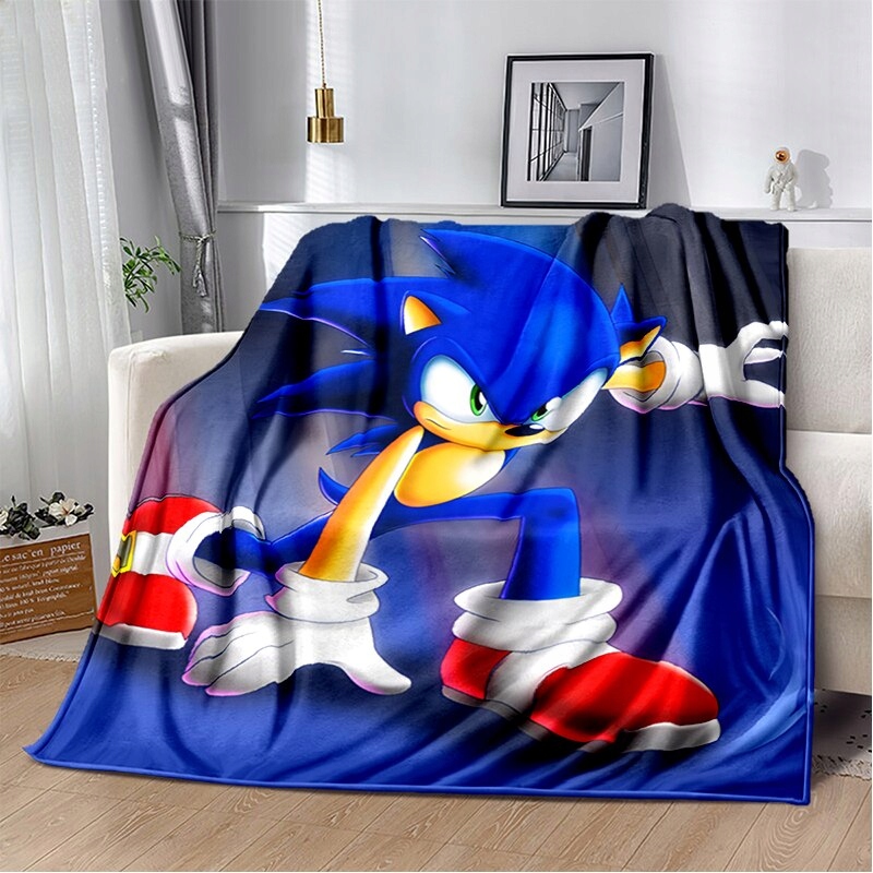 Anime Sonic koc rysunki mody flanelowy puszysty - 12982516522 ...