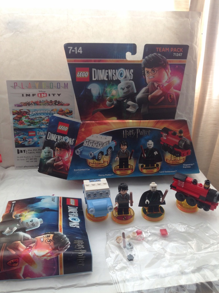 LEGO DIMENSIONS 71247 HARRY POTTER TEAM PACK - 8294386121 - oficjalne ...