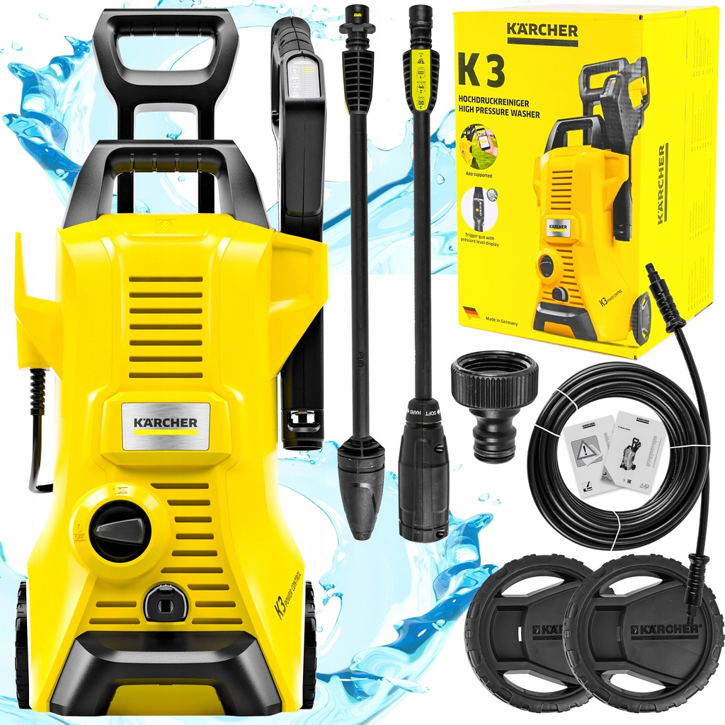 KARCHER K3 POWER CONTROL MYJKA CIŚNIENIOWA DOMOWA - 10971418912 - oficjalne archiwum Allegro