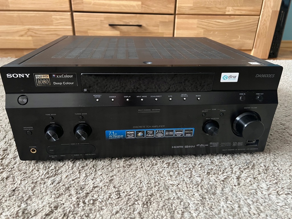 Amplituner Sony STR-DA5600ES - 13519519381 - oficjalne archiwum Allegro