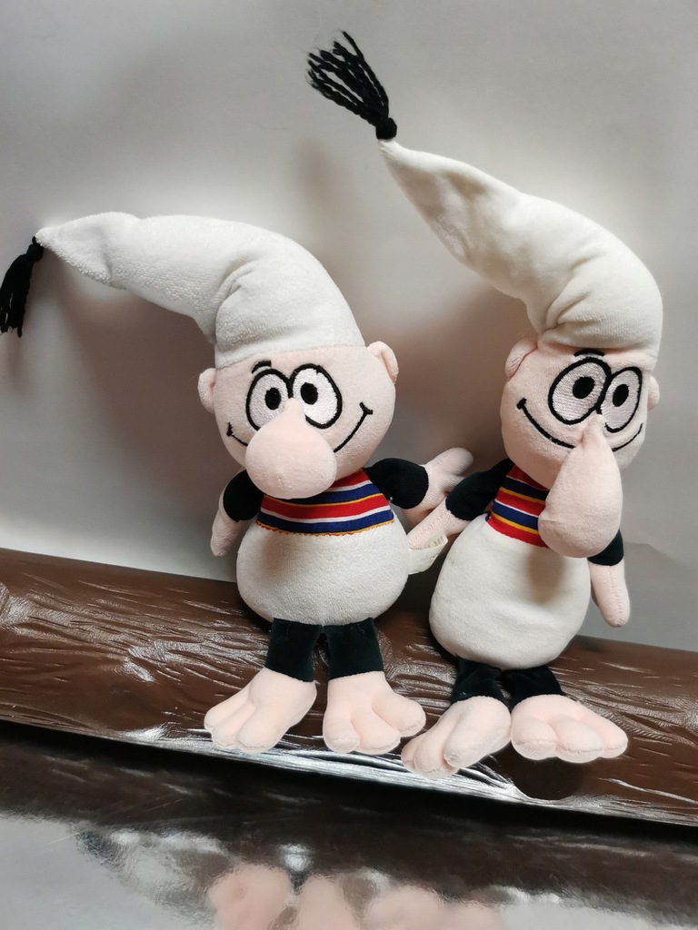 Żwirek i Muchomorek maskotka zestaw 2szt. oryginał - 13470777712 ...