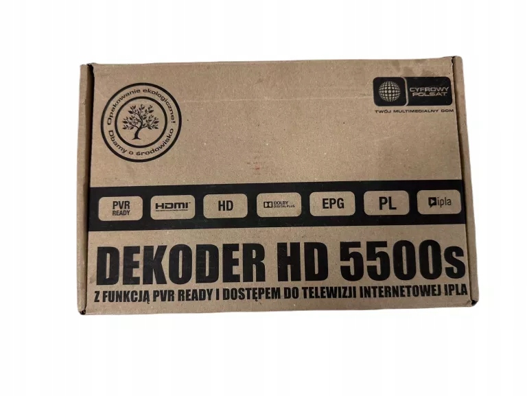 TUNER/DEKODER CYFROWY POLSAT HD5500S - 13816672569 - oficjalne archiwum Allegro