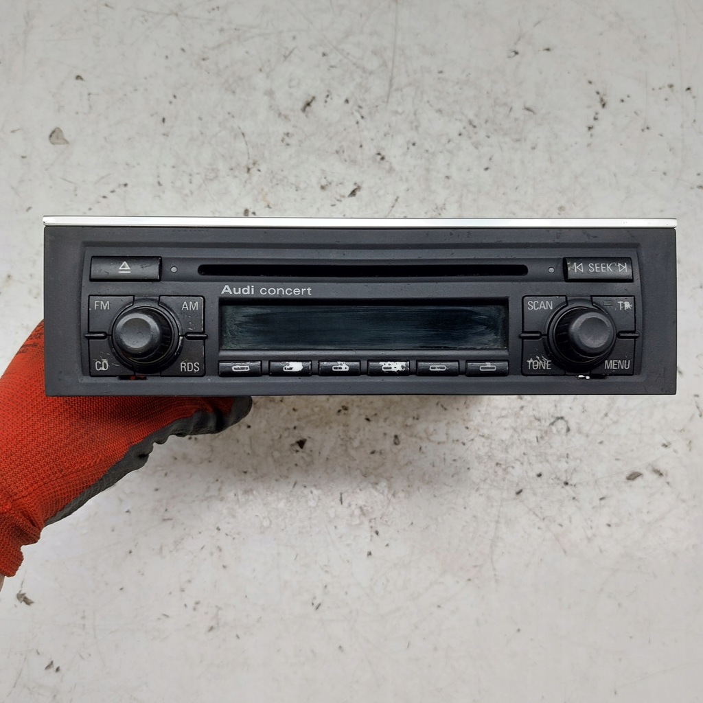 AUDI A4 B6 RADIO FABRYCZNE CD AUDI CONCERT 8E0035186 GRUNDIG - 15890414875 - oficjalne archiwum ...