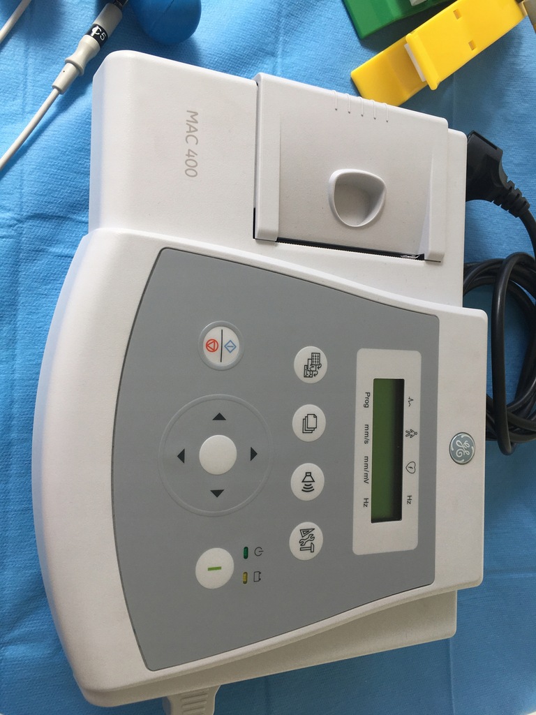 aparat EKG MAC 400 - 12250612971 - oficjalne archiwum Allegro