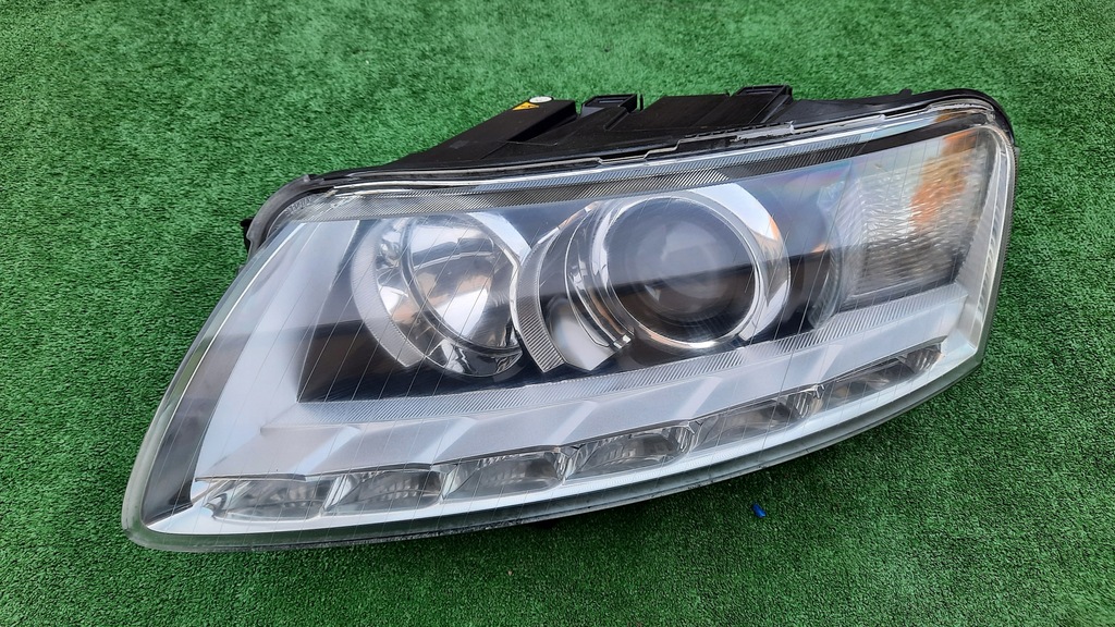 AUDI A6 C6 4F0 LIFT BI-XENON+ LED LAMPA PRZEDNIA - 13012839371 - oficjalne archiwum Allegro