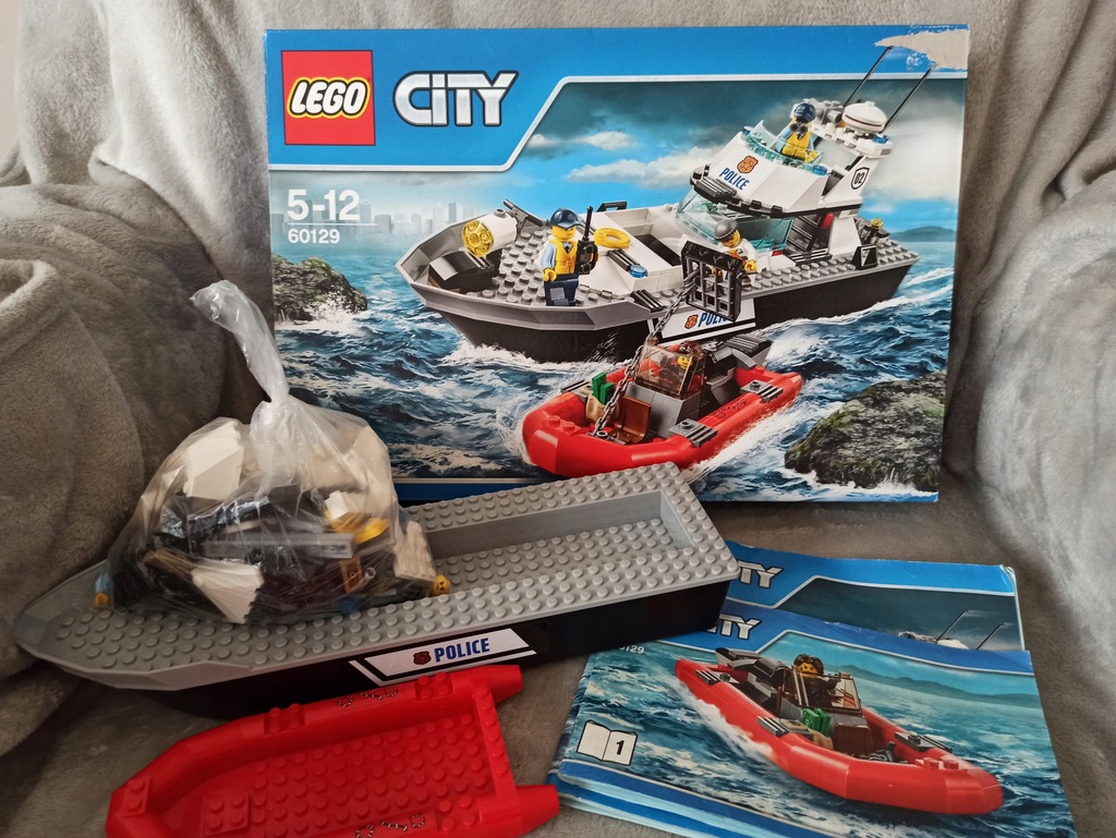 Lego City 60129 Policyjna łódź patrolowa - 12380040097 - oficjalne ...