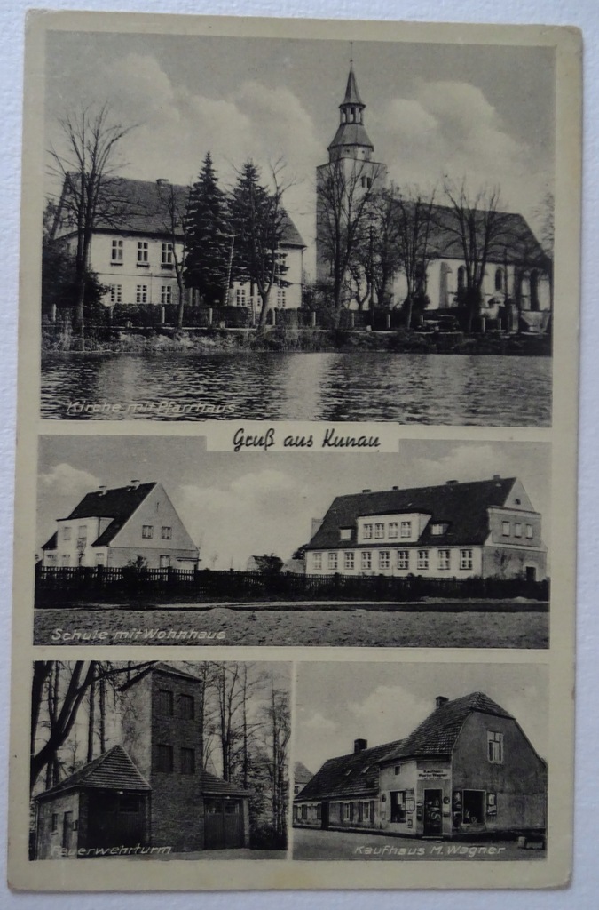 Kunau 1940 r. KONIN ŻAGAŃSKI pow. Żagań (2125) - 13674197359 ...