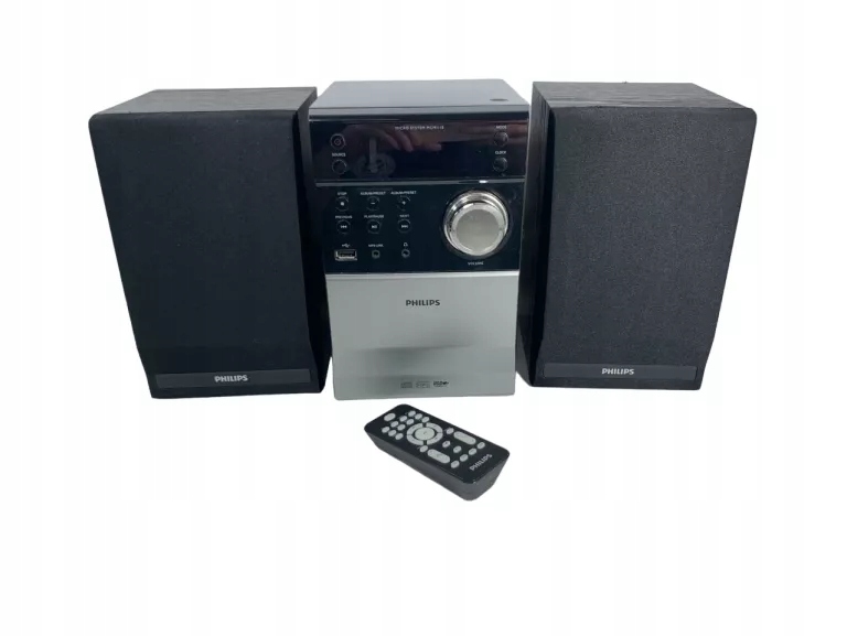 MINI WIEŻA PHILIPS MCM1110 + DWIE KOLUMNY - 13924207227 - oficjalne ...