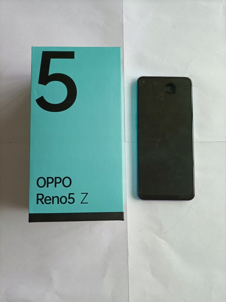 TELEFON OPPO RENO 5Z 8GB 128GB NIEBIESKI ZBITY - 12619270953 ...