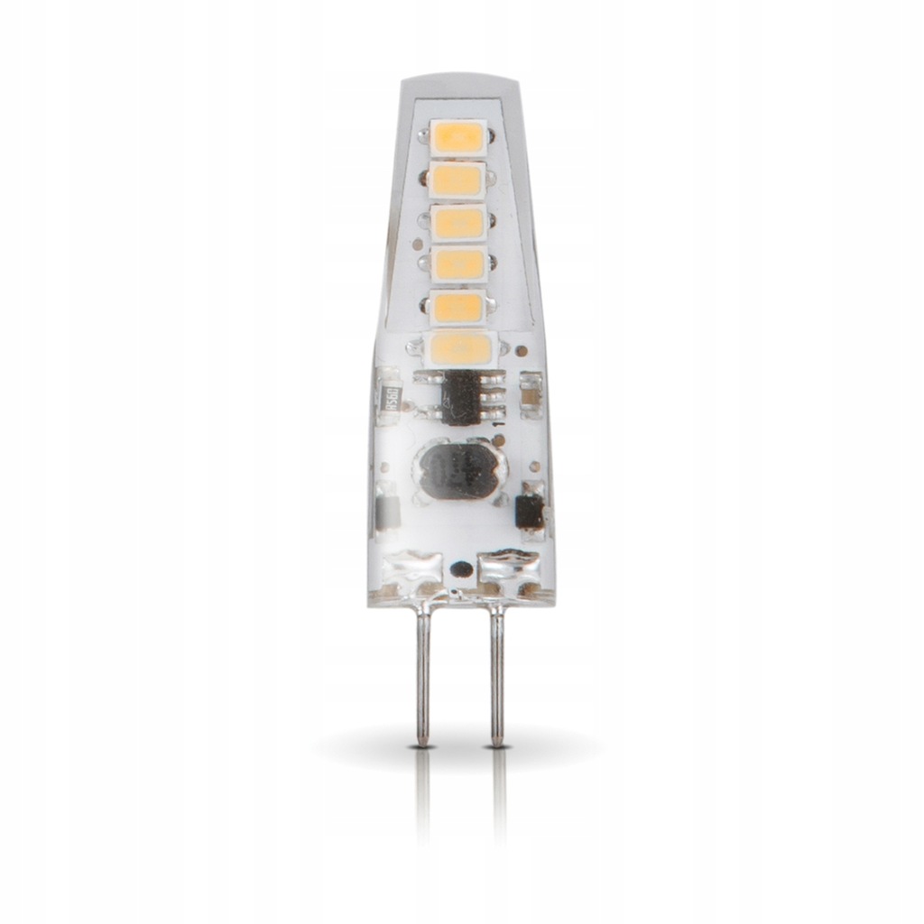 Żarówka LED G4 12V 1,8W ciepła 180lm silikon DC - 12740857570 - oficjalne archiwum Allegro