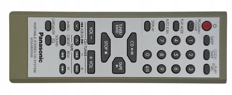 Купить ПУЛЬТ PANASONIC N2QAHB000048 RX-ES23 ОРИГИНАЛ: отзывы, фото и ...