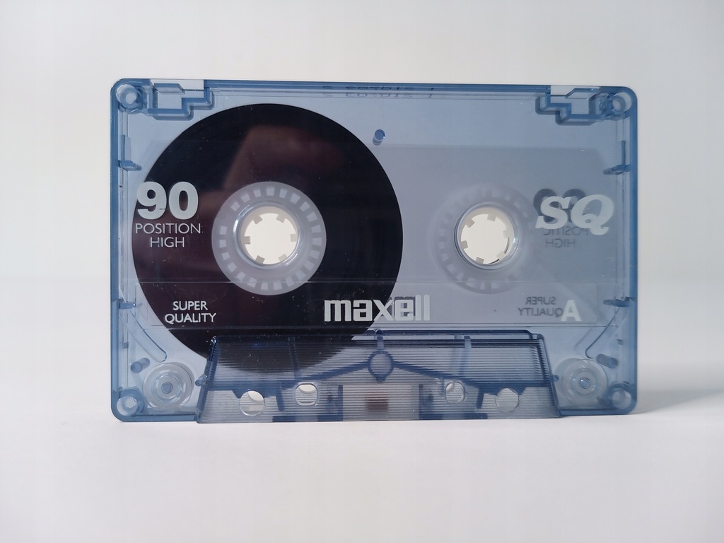 Kaseta magnetofonowa MAXELL SQ 90 Position High - 13076278270 - oficjalne archiwum Allegro