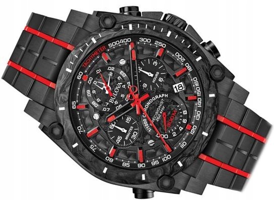 ZEGAREK MĘSKI BULOVA 98B313 PRECISIONIST CHRONO GW - 8498660343 ...