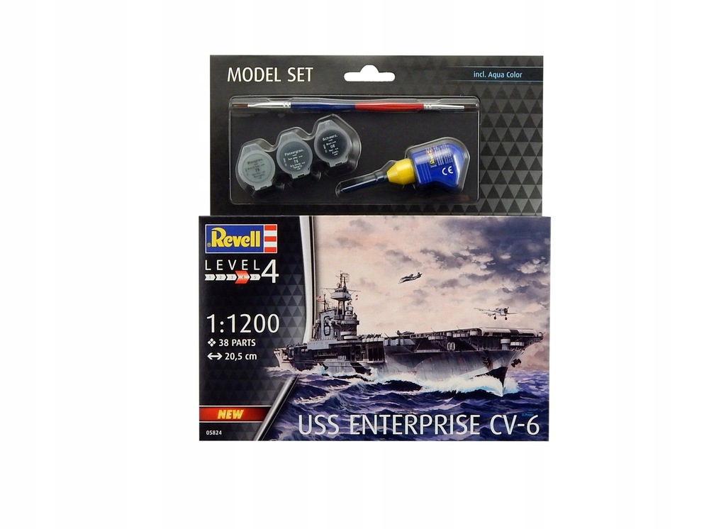 B15 Model statku do sklejania USS ENTERPRISE zest - 13130952614 ...