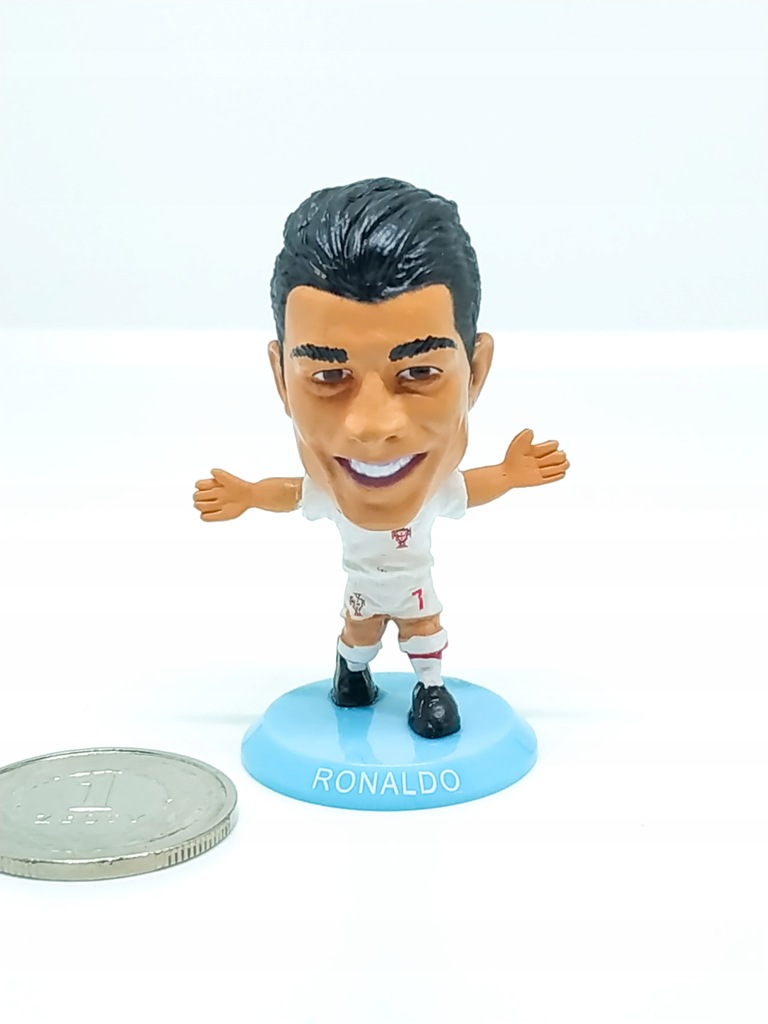 Figurka piłkarza Ronaldo Portugalia SoccerStarz - 12915396769 - oficjalne archiwum Allegro