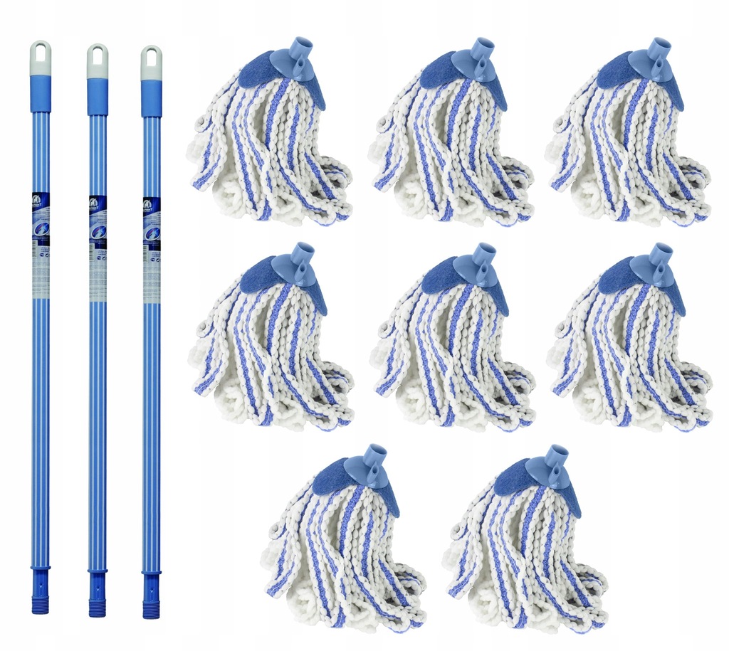 Mikrofibra klasyczny mop sznurkowy XL ELEPHANT - 11866850745 ...